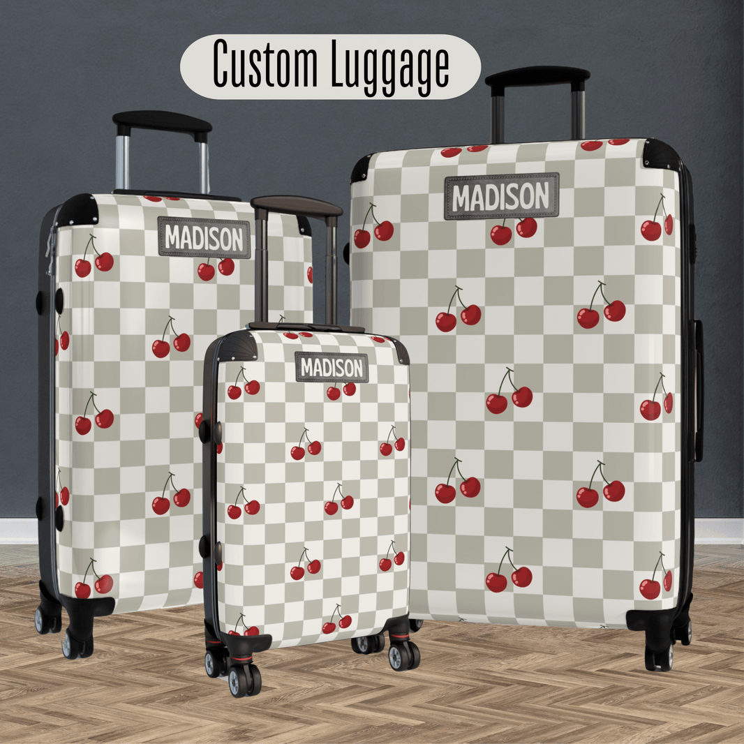 personalized travel luggage for women – Touch Of Glam Gifts